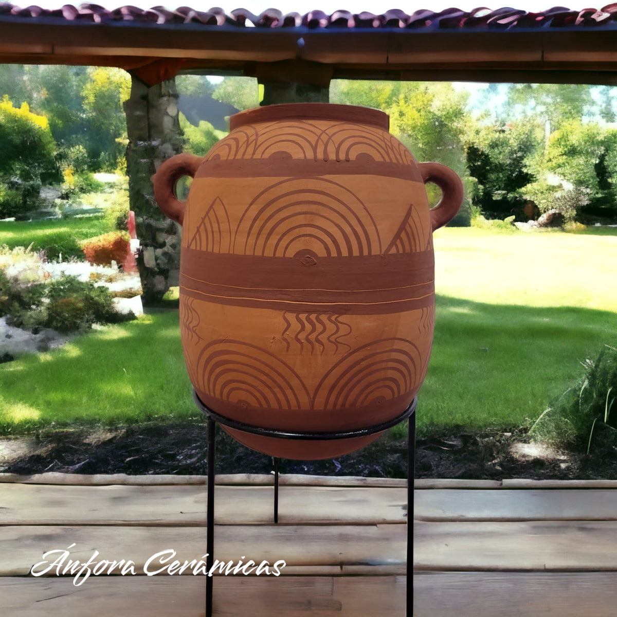 Ánfora Íbera | Jarrón – Ánfora | Taller de Cerámica Artesanal
