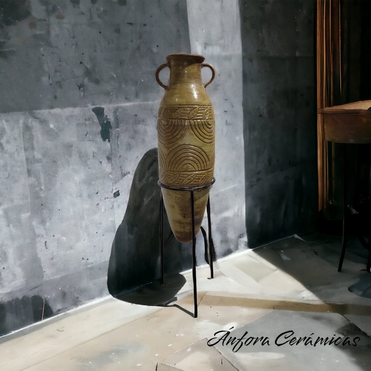 Amphora III | Vase – Ánfora | Taller de Cerámica Artesanal