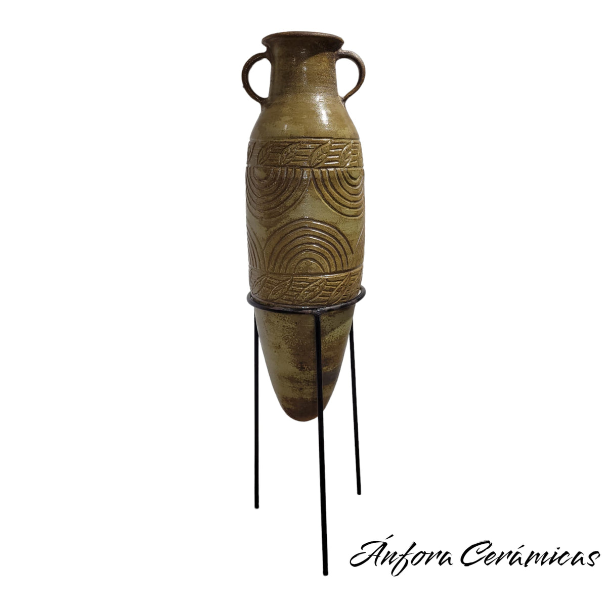 Ánfora III | Jarrón – Ánfora | Taller de Cerámica Artesanal